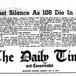 50th Anniversary Air Canada Flight 621 Crash