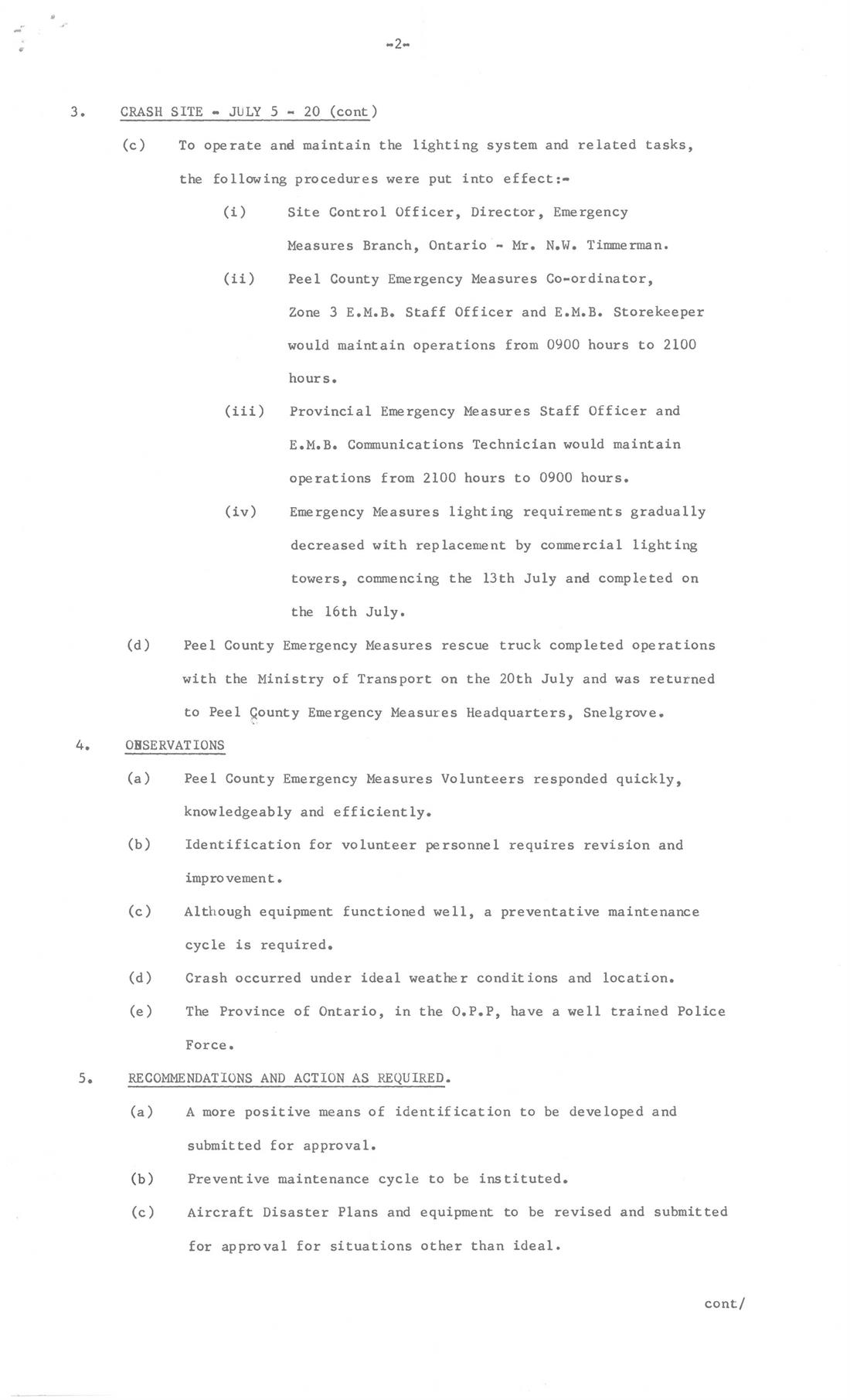 50th Anniversary Air Canada Flight 621 Crash