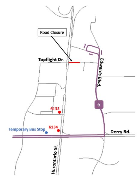Bus Stop Impacts & Detours